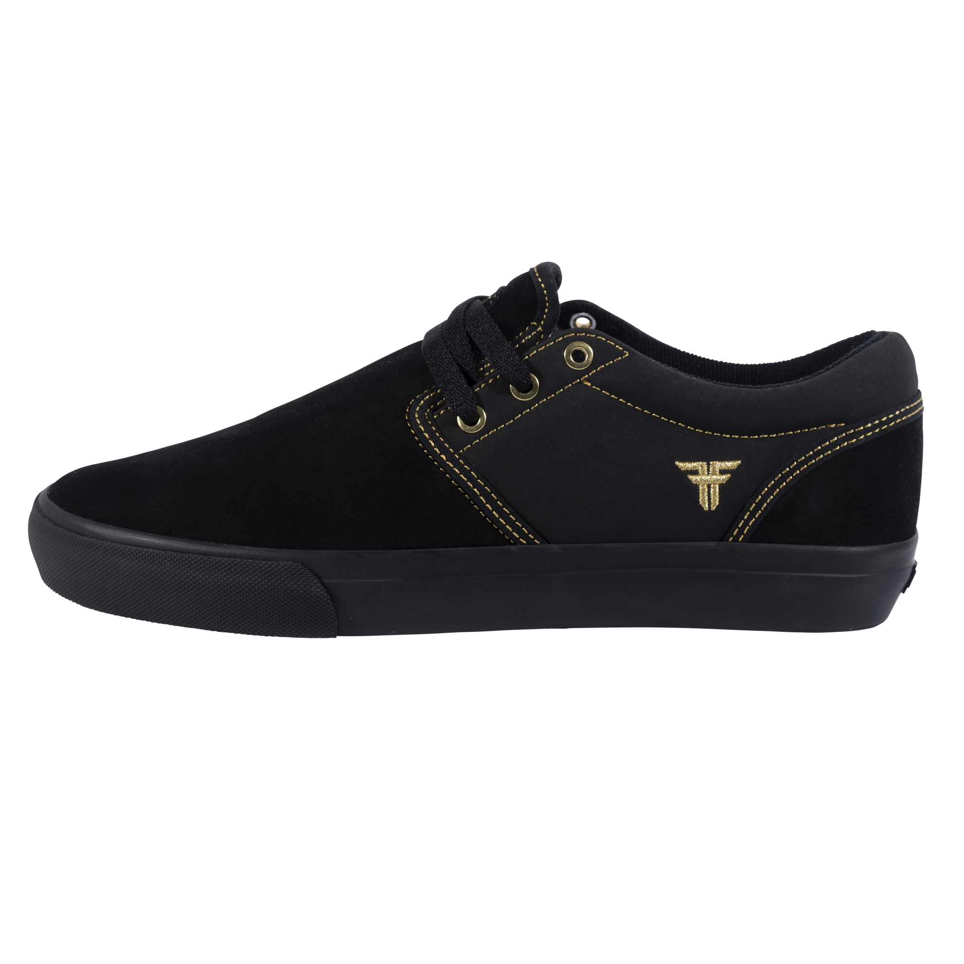 THE EASY - BLACK/GOLD - TJ PERSON - Vulc – fallenfootwear-eu