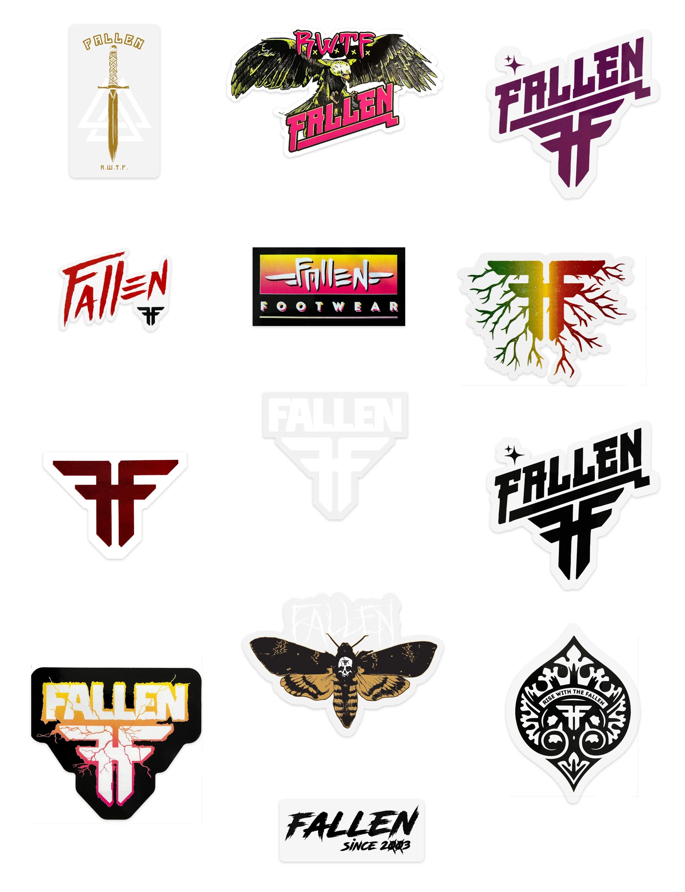 STICKERS PACK 1 – fallenfootwear-eu